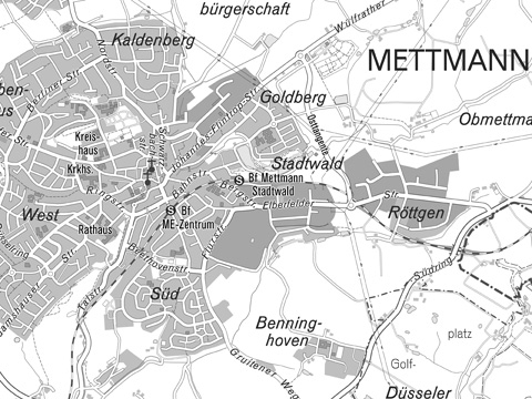 Kreisverwaltung Mettmann / Digitale Geodaten