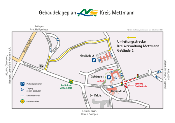 Kreis und Städte / Kreisverwaltung Mettmann